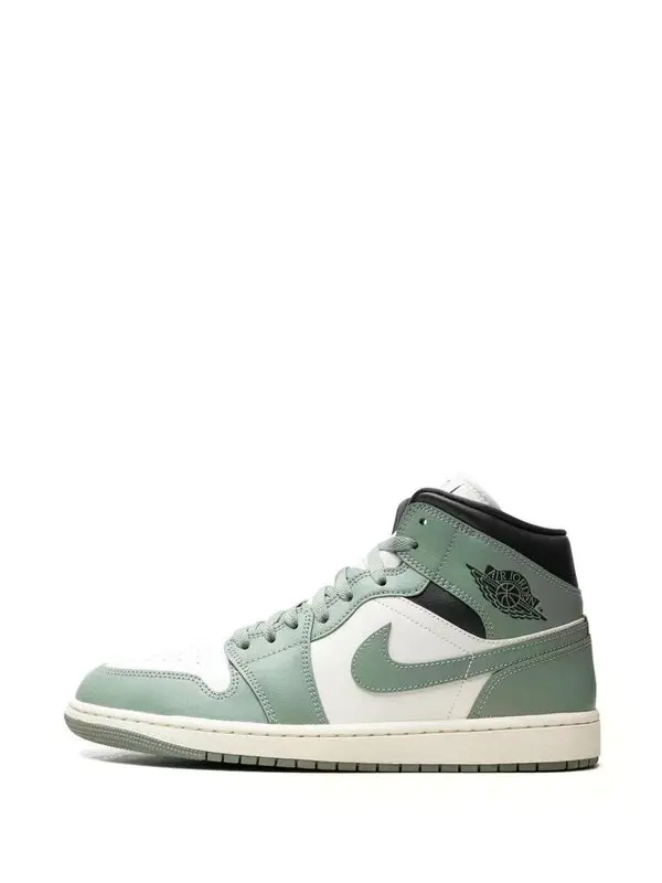 JORDAN Air 1 Mid Jade Smoke Sneakers