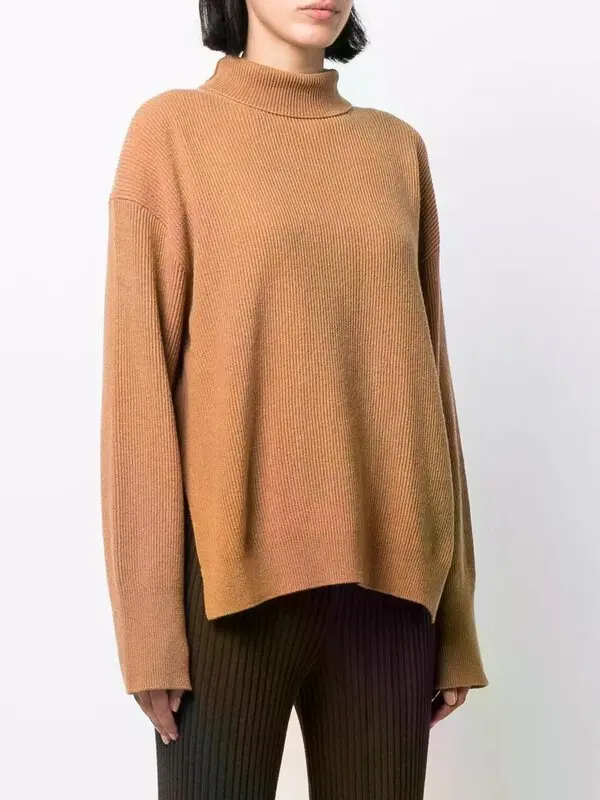 Nanushka Roll-neck Ribbed-knit Jumper