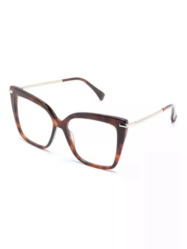Max Mara Tortoiseshell Cat-eye Glasses