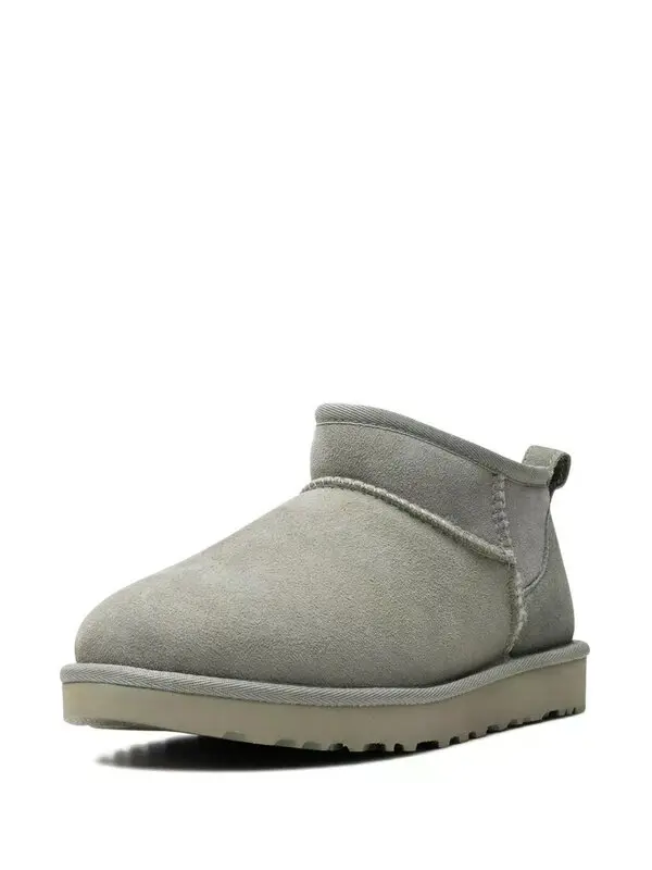 UGG Classic Ultra Mini Shearling Boots - Grey