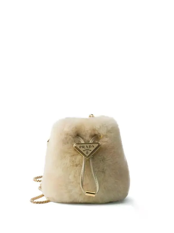 Prada Shearling Mini Bag