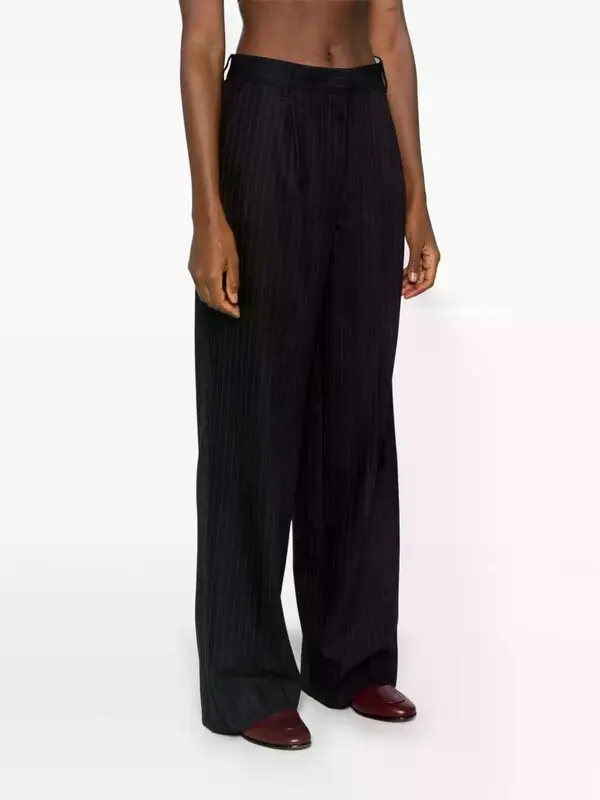 Miu Miu Pinstriped Straight-leg Trousers