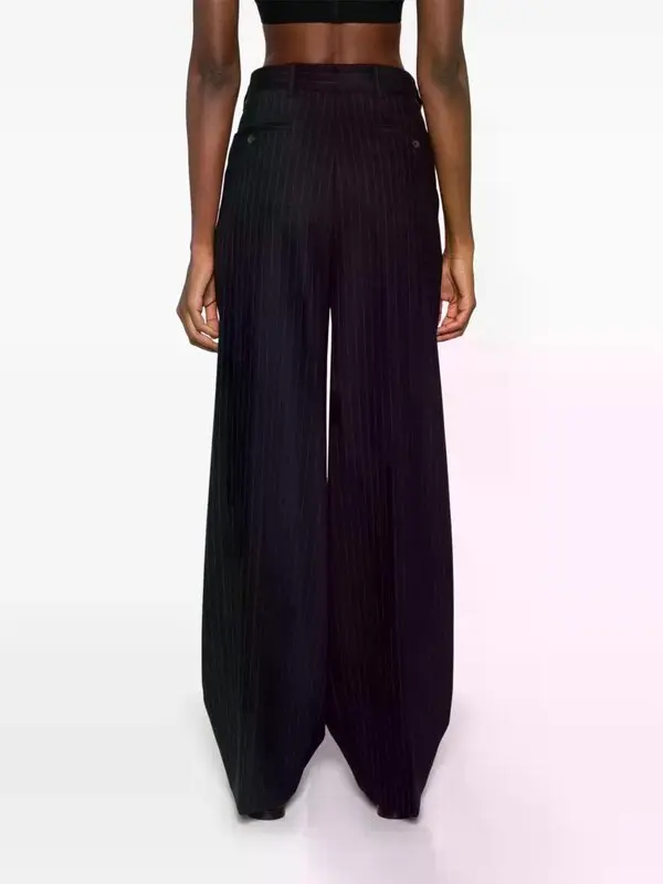 Miu Miu Pinstriped Straight-leg Trousers