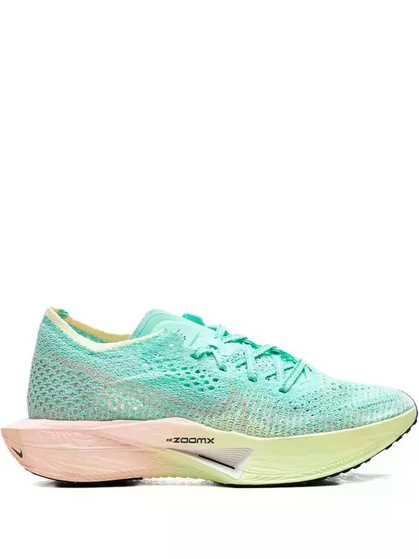 Nike Zoomx Vaporfly 3 Mint Foam/sunset Tint/barely Volt/sail Sneakers - Green