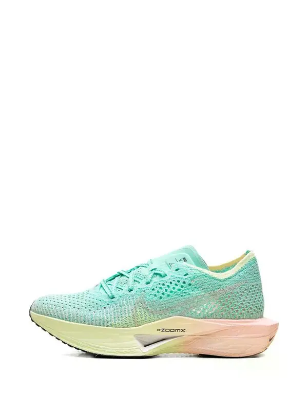 Nike Zoomx Vaporfly 3 Mint Foam/sunset Tint/barely Volt/sail Sneakers - Green