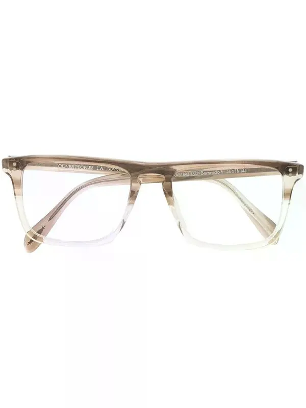 Oliver Spencer Bernardo Square-frame Glasses