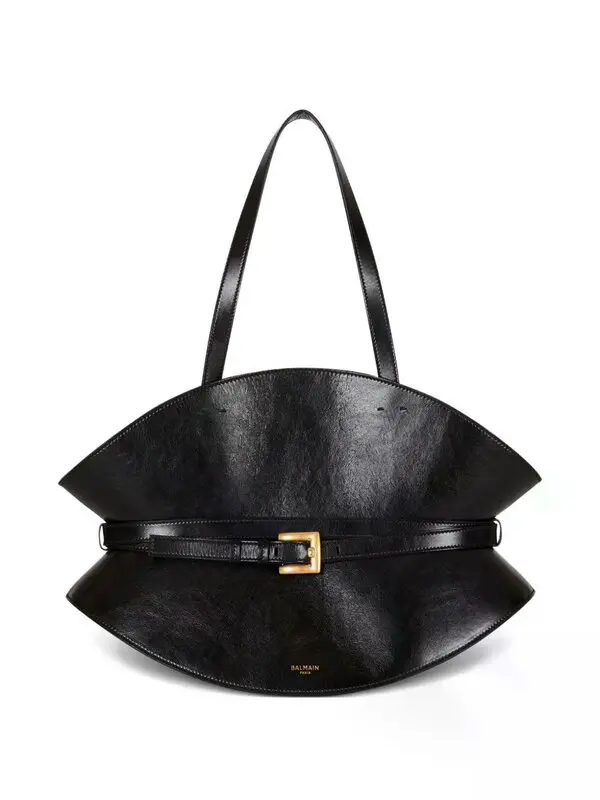 Balmain Shuffle Shoulder Bag - Black
