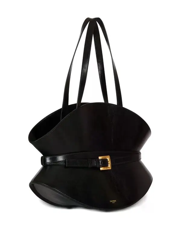 Balmain Shuffle Shoulder Bag - Black