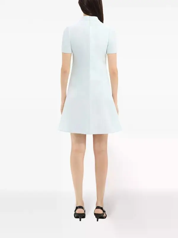 COURREGES Twill A-line Mini Dress
