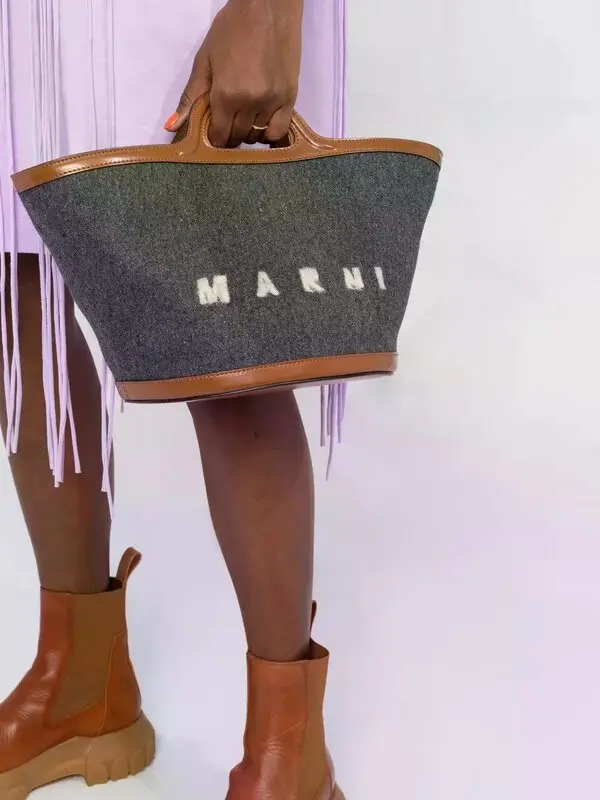 Marni Logo-print Tote Bag