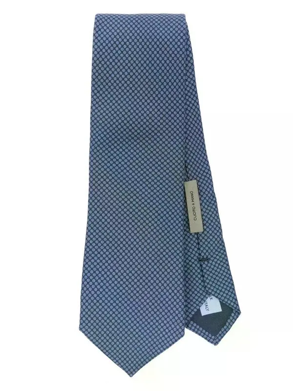 Corneliani Silk Tie - Blue