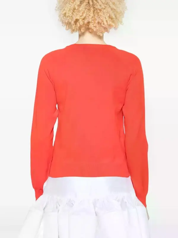 Liu Jo Logo-rhinestone Sweater