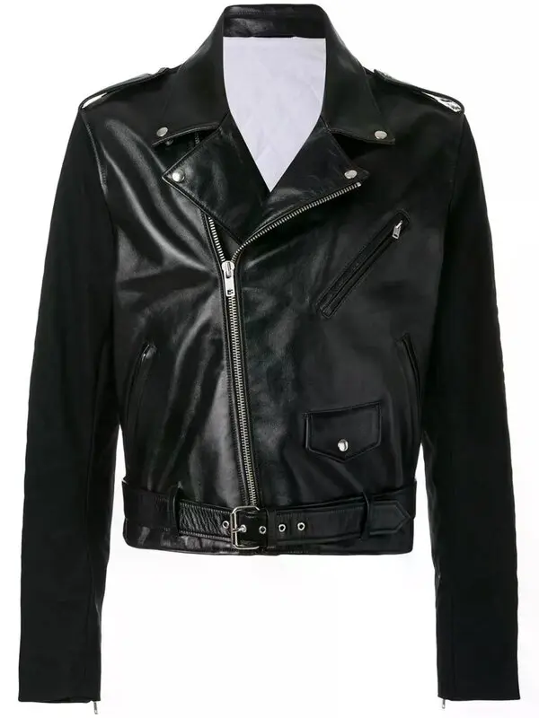 Calvin Klein Leather Biker Jacket