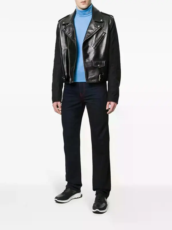 Calvin Klein Leather Biker Jacket