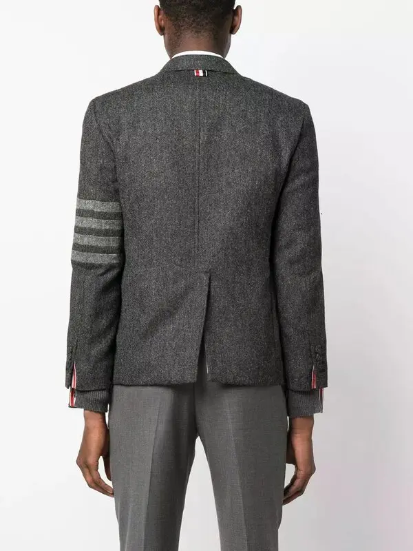 Thom Browne Stripe-detail Single-breasted Blazer