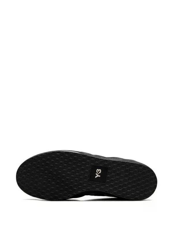 Y3 Gazelle Alumina Suede Sneakers - Black