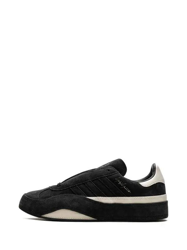 Y3 Gazelle Alumina Suede Sneakers - Black