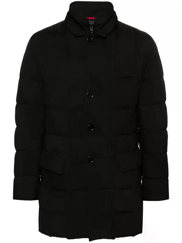 FAY Double-front Down Jacket - Black