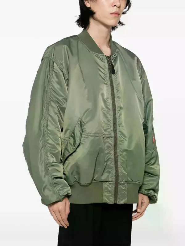 MASTERMIND WORLD X Alpha Industries Bomber Jacket - Green