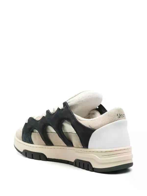 SANTHA Lace-up Sneakers - Neutrals