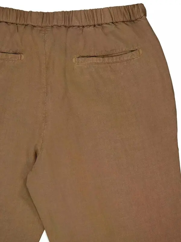 Boglioli Straight-leg Linen Trousers