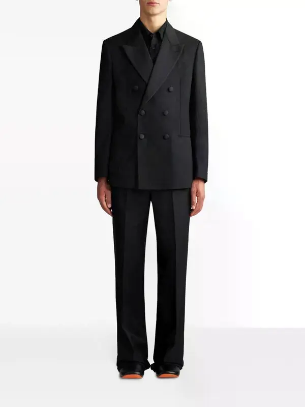 Etro Jacquard Double-breasted Blazer