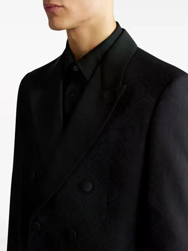 Etro Jacquard Double-breasted Blazer