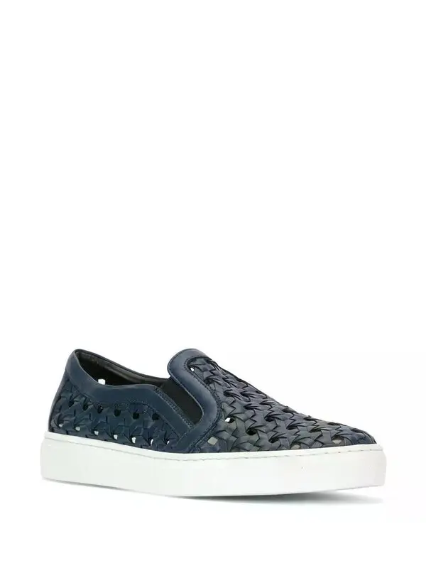 MADISON MAISON 25mm Woven Sneakers - Blue