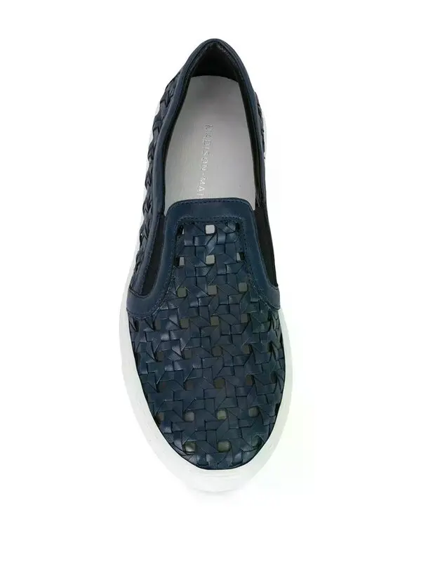 MADISON MAISON 25mm Woven Sneakers - Blue