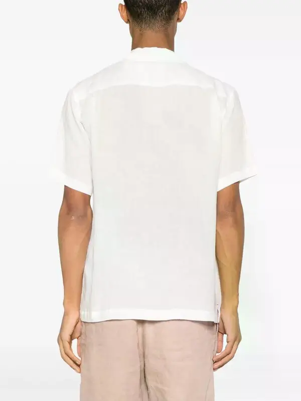 Orlebar Brown Maitan Short-sleeved Linen Shirt
