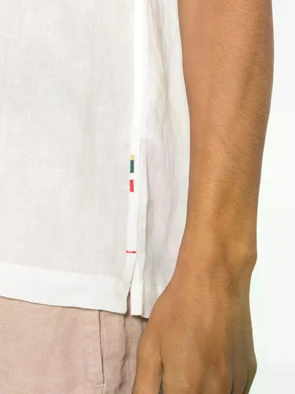 Orlebar Brown Maitan Short-sleeved Linen Shirt