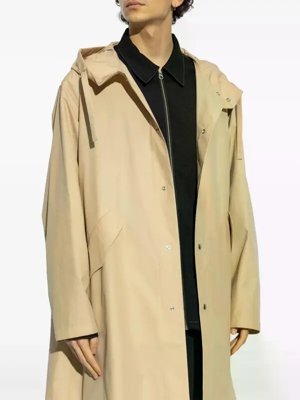 JIL SANDER Logo-print Raincoat