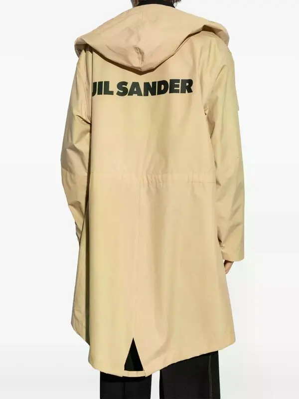 JIL SANDER Logo-print Raincoat