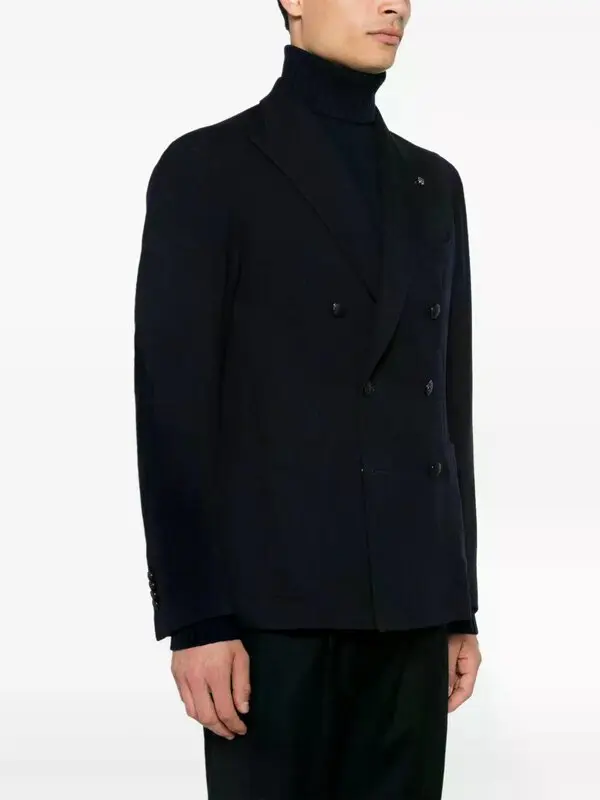 Tagliatore Double-breasted Blazer - Blue