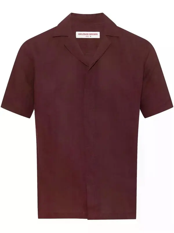 Orlebar Brown Maitan Shirt - Red