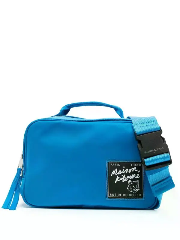 Maison Kitsuné The Traveller Belt Bag - Blue