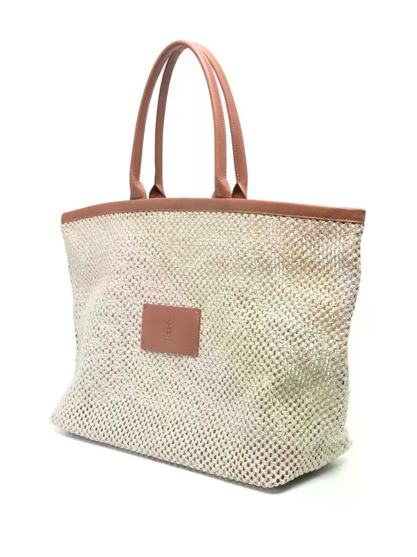 Eleventy Interwoven Tote Bag