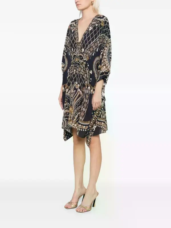 Camilla Short Printed Kaftan