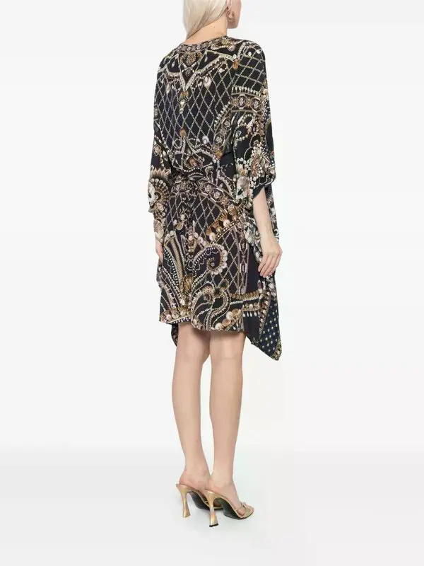 Camilla Short Printed Kaftan
