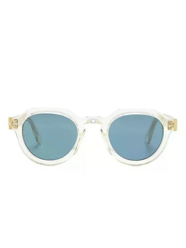AHLEM Grenelle Round-frame Sunglasses - Neutrals