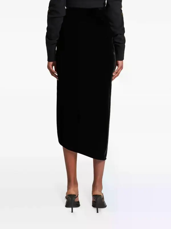 Etro Velvet Midi Skirt