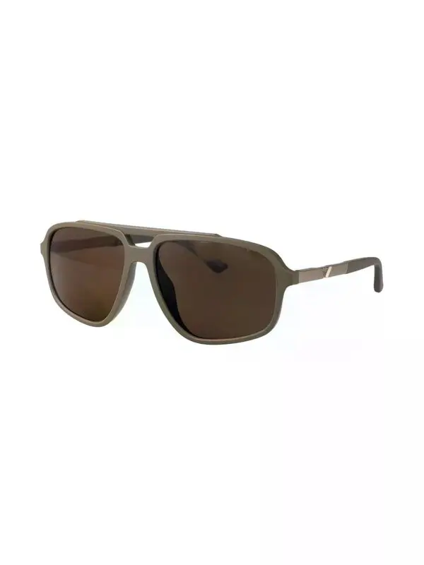 Emporio Armani Navigator-frame Sunglasses