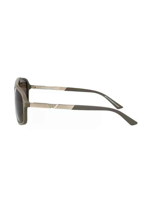 Emporio Armani Navigator-frame Sunglasses