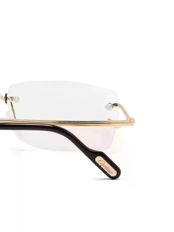 Cartier C De Glasses - Gold