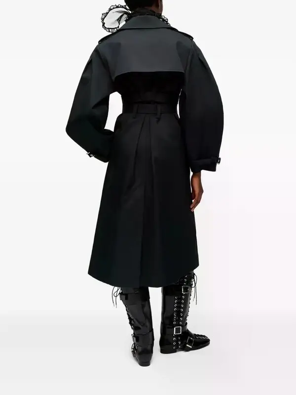 GANNI Organic Cotton Trench Coat