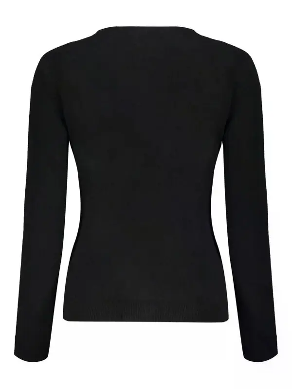 Valentino Garavani Intarsia-knit Logo Jumper