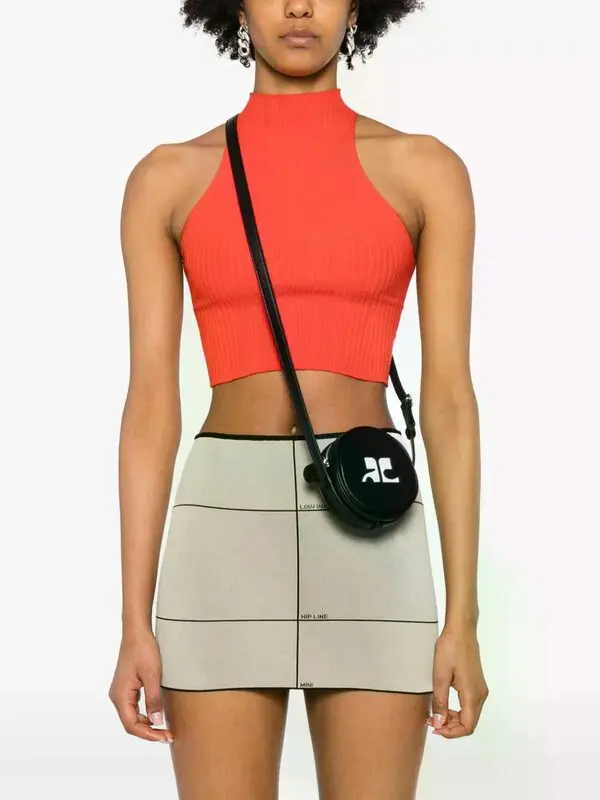 COURREGES Reedition Circle Cross Body Bag