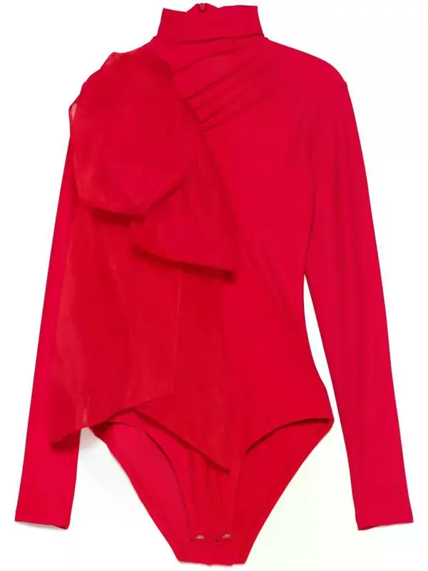 ATU BODY COUTURE Long-sleeve Bodysuit - Red