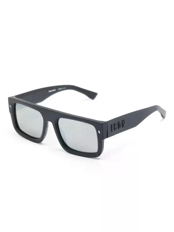 Dsquared2 Icon Square-frame Sunglasses - Black