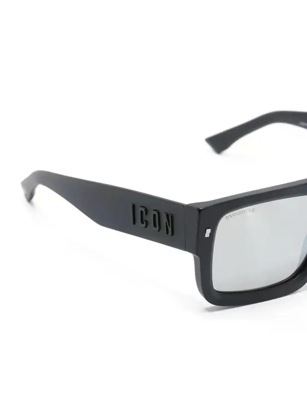 Dsquared2 Icon Square-frame Sunglasses - Black